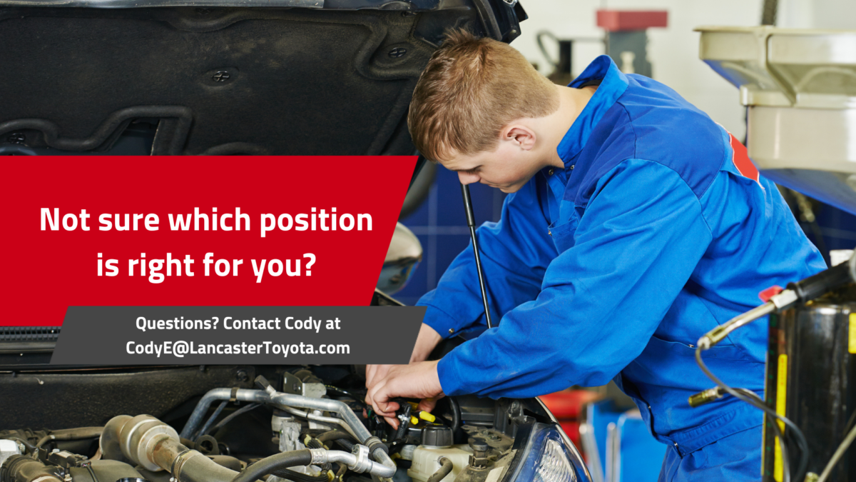 CAREERS - LTM Collision at Lancaster Toyota